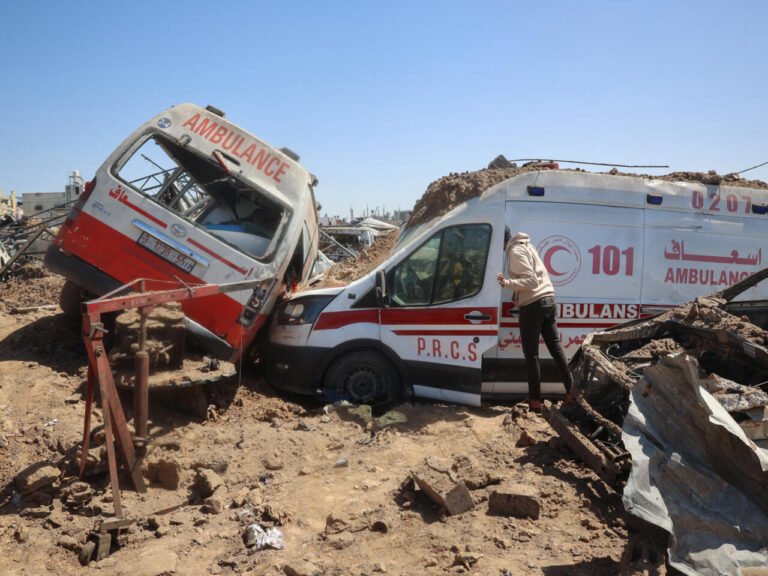 Rafah Paramedic Massacre: Nearly 1,000 Bullets Fired at Emergency ...
